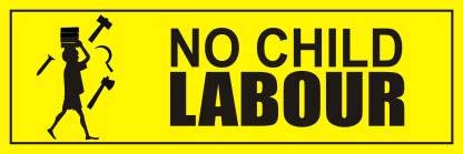 Buy LAKSHYA SIGNAGES No Child Labour Sign Boards for Factory ...