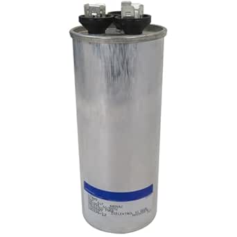 2025 45+5 MFD 45/5 uf 370 or 440 Volt Dual Run Round Capacitor PW-45/5/R for Condenser Straight ...