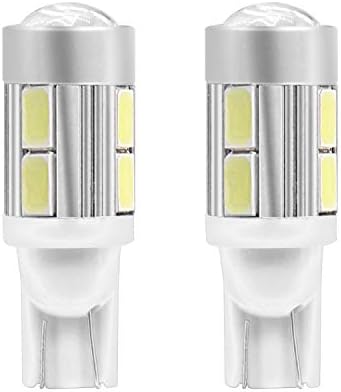 Universal T10 LED Parking Light 10 SMD Super Bright Interior Pilot ...