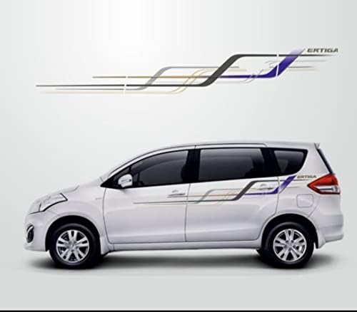 Body Graphics Sticker Compatible with Maruti Ertiga 2012-2017 Model (GL ...