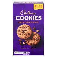 Mondelez Cadbury Cookies Milk Chocolate Chips Cookies, 150g : Amazon.in ...