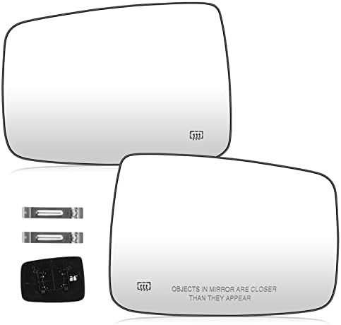 Youxmoto Side Mirror Glass for Dodge Ram 1500 2009-2017; Ram 2500 2010 ...