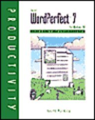 Buy Corel Wordperfect 7 for Windows 95: Enhancing Productivity Book ...