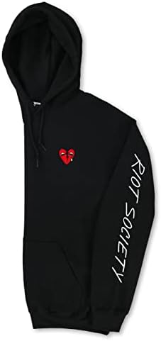 Amazon.com: Riot Society Men's Graphic or Embroidered Hoodie Hooded ...