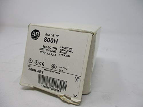 Allen Bradley via TCS 800HJR2 Ser. F NSFP (WH) 800H JR2: Amazon.com ...
