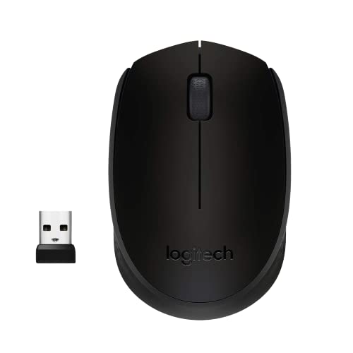 Amazon.in: Buy Riya INFOTECH Logitec M170 2. 4GHz Wireless 3-Button ...