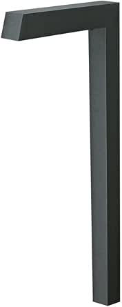 SPW Pro-Trade PT-PTH2-BK-NL Path Light Fixture L-Shaped Aluminum ...
