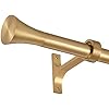 Amazon.com: 1Inch Single Curtain Rods, Decorative Drapery Rods ...
