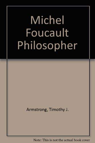 Amazon.com: Michel Foucault Philosopher Cl: 9780415903332: Foucault: Books