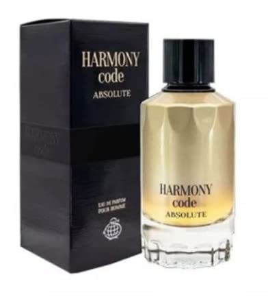 HARMONY CODE ABSOLUTE, 100 ml, EAU DE PARFUM, POUR HOMME, MEN