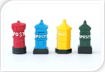 Miniature Post Box - 1 Piece : Amazon.in: Garden & Outdoors