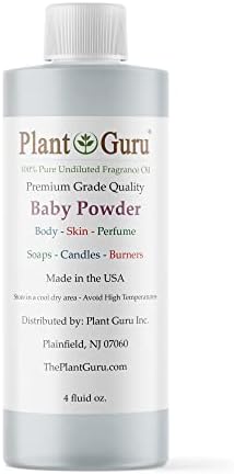 Amazon.com: Baby Powder Fragrance Oil 4 fl. oz. Scented Oil for DIY ...