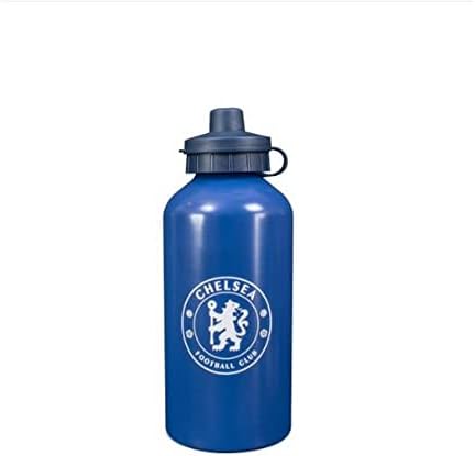 Chelsea FC Matte Aluminium Water Bottle (One Size) (Royal Blue/White ...