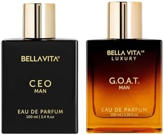 Amazon.com : BellaVita Luxury CEO Man & GOAT Man Perfume Cologne for ...