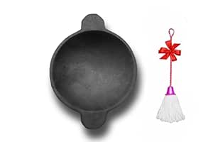 Buy PRAGANIYA Cast Iron Appachatti/Appam Pan 100% Pure & Toxin-Free ...