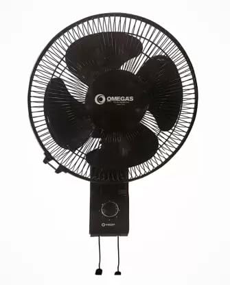 Buy Omega's Brezza 16 inch Wall fan High speed (Black) Online at Low ...