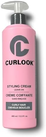 Amazon.com: Curly Hair Styling Cream | Silicone-Free - 400ml (13.5 oz ...