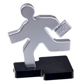 Man-shaped USB 2.0 High Speed 4-Port Hub Adapter with External USB ...