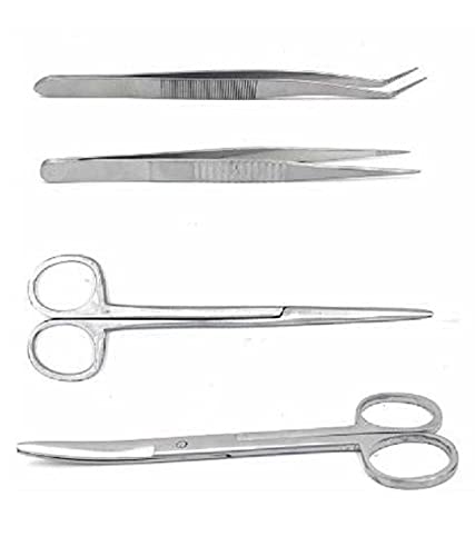 Forgesy Surgical Instrument scissor set of 4 pc : Amazon.in: Industrial ...
