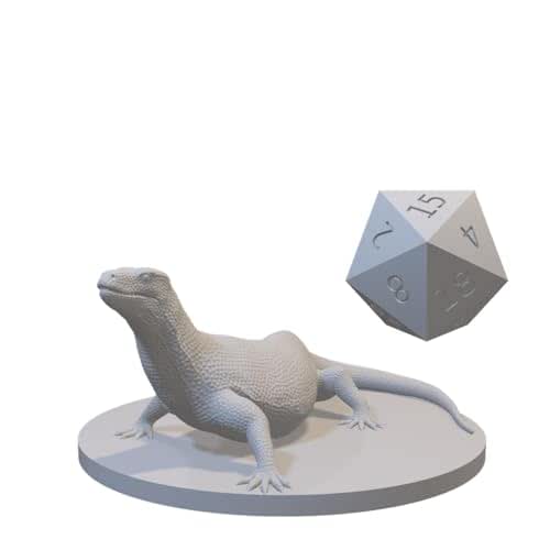 Amazon.com: Large Animal Miniature for DND Pathfinder RPG Unpainted ...
