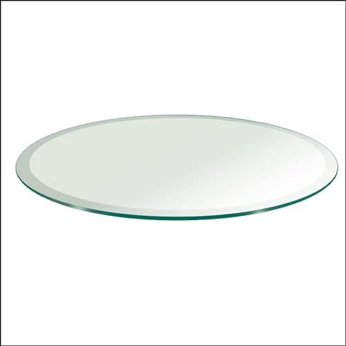Amazon.com: 29" Inch Round Glass Table Top - Tempered - 1/4" Thick ...
