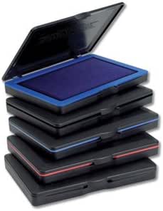 Dormy Micro Stamp Pad 127x88mm Blue : Amazon.co.uk: Stationery & Office ...