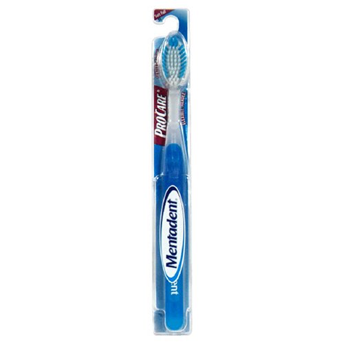 Mentadent ProCare Toothbrush, Full Head, Soft (Pack of 6) (B001E767H8 ...