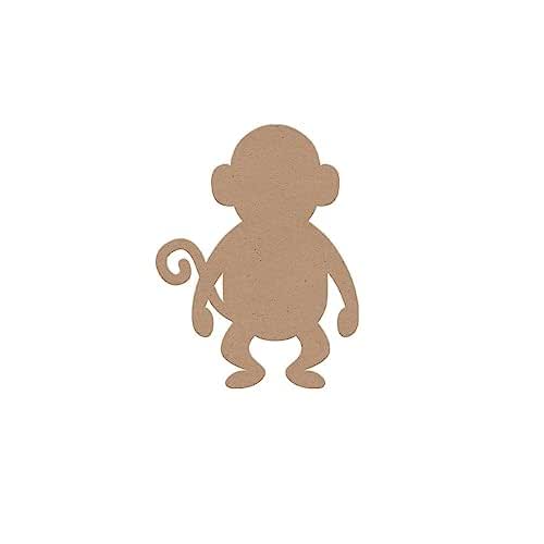 Amazon.com: Paper Monkey Die Cut Cutout Shapes for Zoo and Safari ...