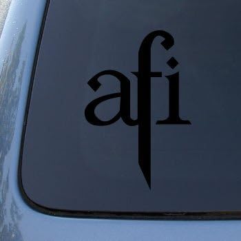 Amazon.com: AFI - Vinyl Car Decal Sticker #A1575 | Vinyl Color: Black ...