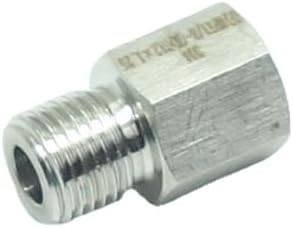 Amazon.com: CDQBWKJGFJ 1 Piece 1/8" NPT Pipe Female x M12 x1.25 Male ...