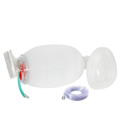 Pocket BVM with O2 Tubing by Micro BVM