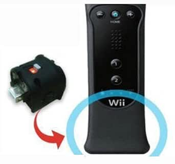 Amazon.com: Nintendo Wii MotionPlus with Remote Jacket (black ...