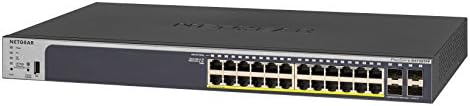 Amazon.com: NETGEAR 28-Port PoE Gigabit Ethernet Smart Switch (GS728TPP ...