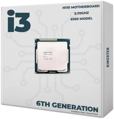 Amazon.in: Buy Kingster Core i3-6100 6th Generation 3.7 GHz LGA 1151 ...