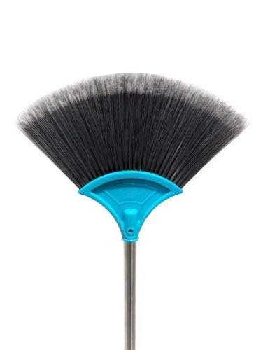 VINCENZO [Pack of 1 pich 5 fit] Broom with Long Stainless Steel Rod and ...