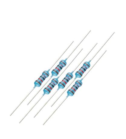 Metal Film Resistor Ranging From 1MΩ (Mega Ohms) - 4.7MΩ (Mega Ohms) 0.25W (1/4 Watts) (PACK OF ...