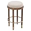 Amazon.com: BESTANO 26” Rustic Backless Bar Stools Set of 2 with Wooden ...