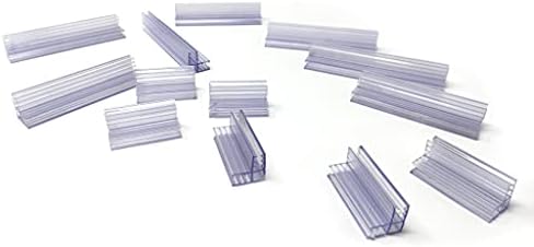 Amazon.com : 100 INCHES of 2 Way Sneeze Guard Holder Corner Connectors ...