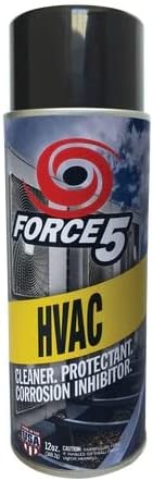 Amazon.com: Force5 HVAC - 12 oz Spray Can – Coil Cleaner – Corrosion ...