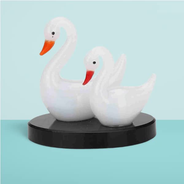 Buy SANAYAGLASS SHOWPIECE Duck Love BATHAK Online at Low Prices in ...