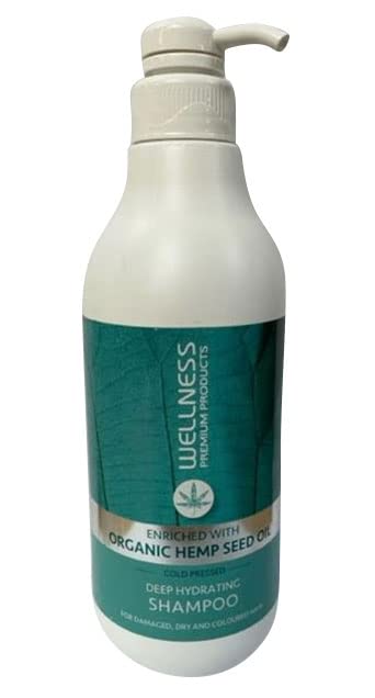 Amazon.com : Wellness Premium Hydration Shampoo for All Hair Types ...