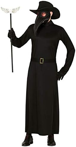 Struts Mens Halloween Plague Doctor Costume with Mask : Amazon.co.uk ...