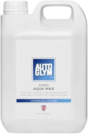 Autoglym Rapid Aqua Wax, 2.5L – Liquid Car Wax to Protect All Exterior ...
