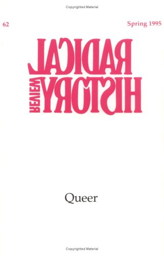 Buy Radical History Review: Volume 63 (Radical History Review, Series ...