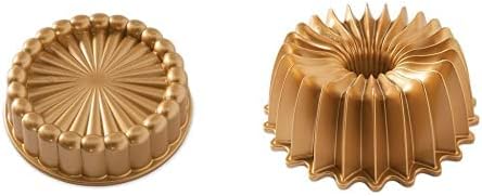 Amazon.com: Nordic Ware Charlotte Cake Pan (6-Cup/1.4 Liters ...