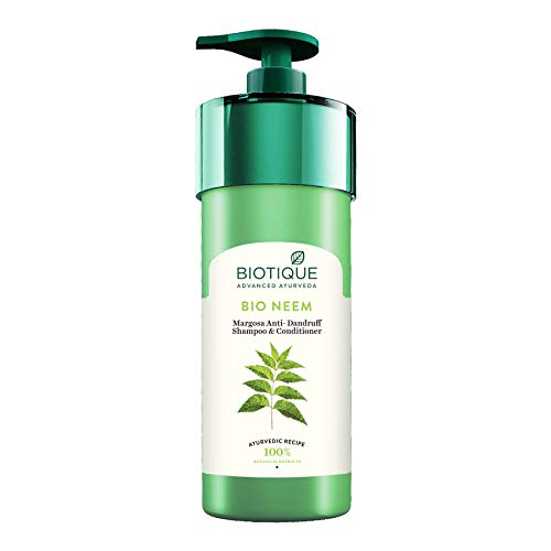 Buy Biotique Bio Neem Margosa Anti Dandruff Shampoo and Conditioner ...