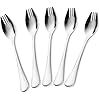 5Pcs Stainless Steel Sporks - 2 in 1 Spoon and Fork in One - Portable ...