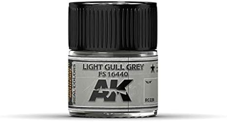 Amazon.com: AK Interactive Real Colors Light Gull Grey FS 16440 10ml ...