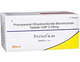 PREXOL-0.25MG - Strip of 15 Tablets : Amazon.in: Health & Personal Care