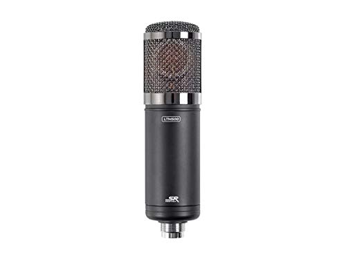 Monoprice Large Tube Studio Condenser Microphone - Multi-Pattern ...